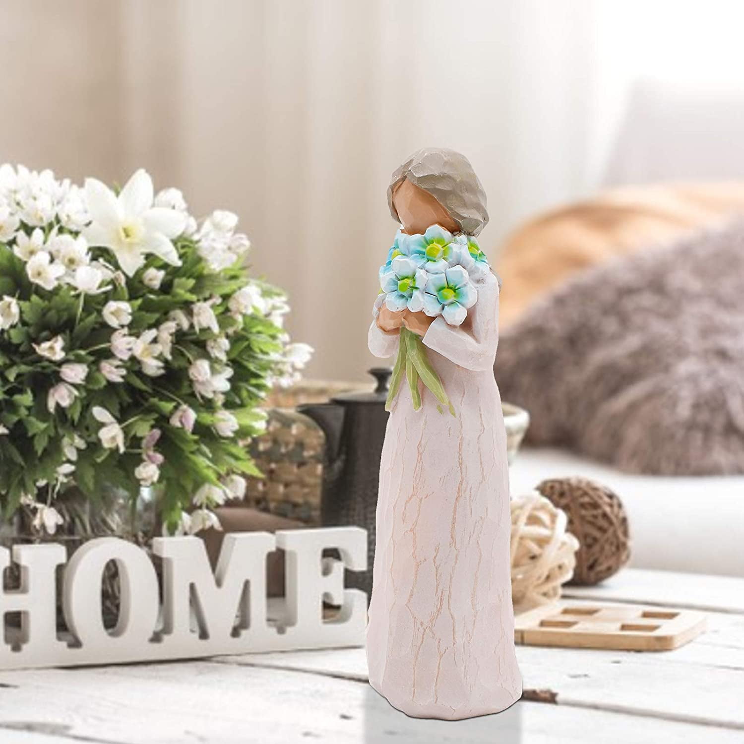 Angel Figurine Praying Angel Sculpture, Encouragement Present, Home ...