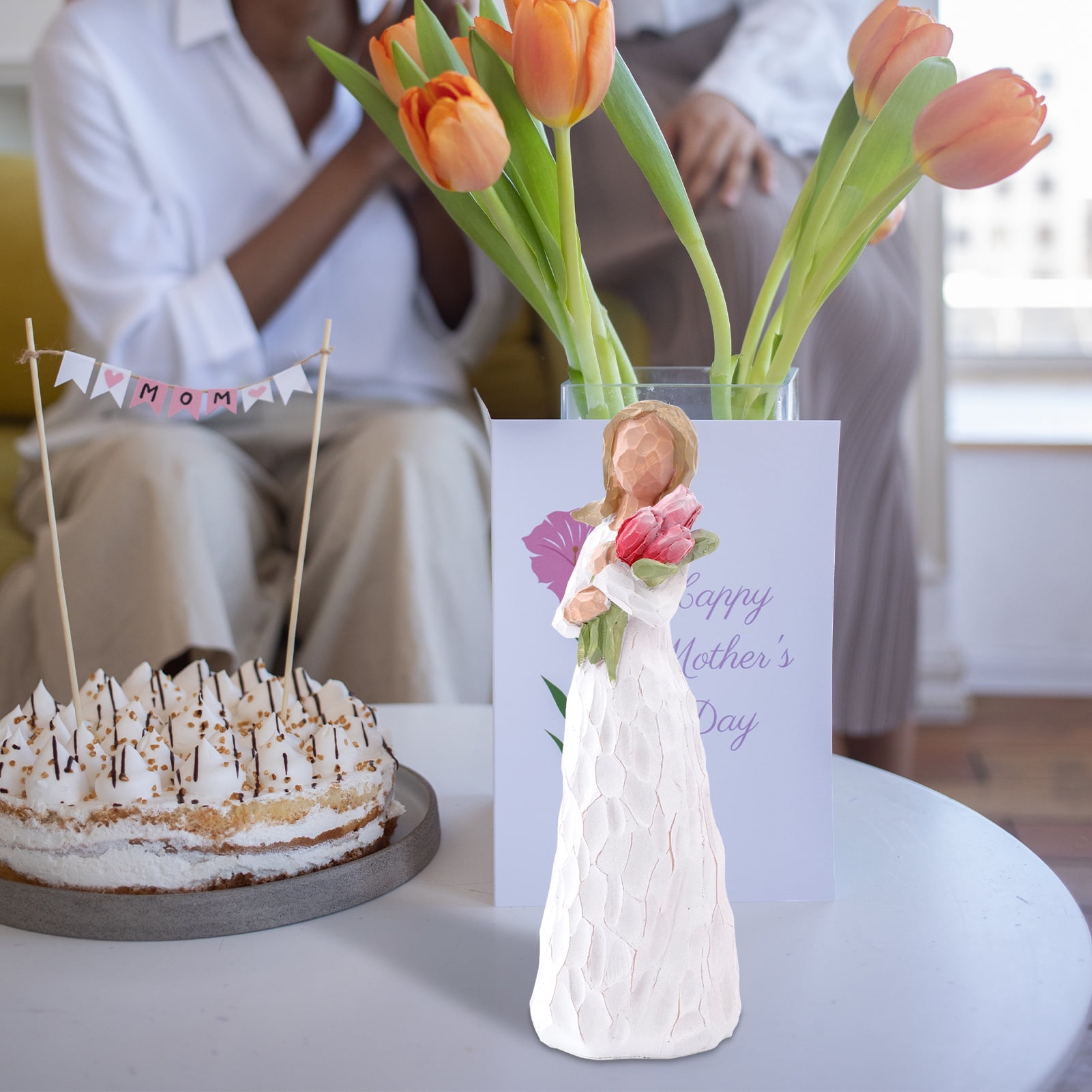 Angel Figurine Praying Angel Sculpture, Encouragement Present, Home ...