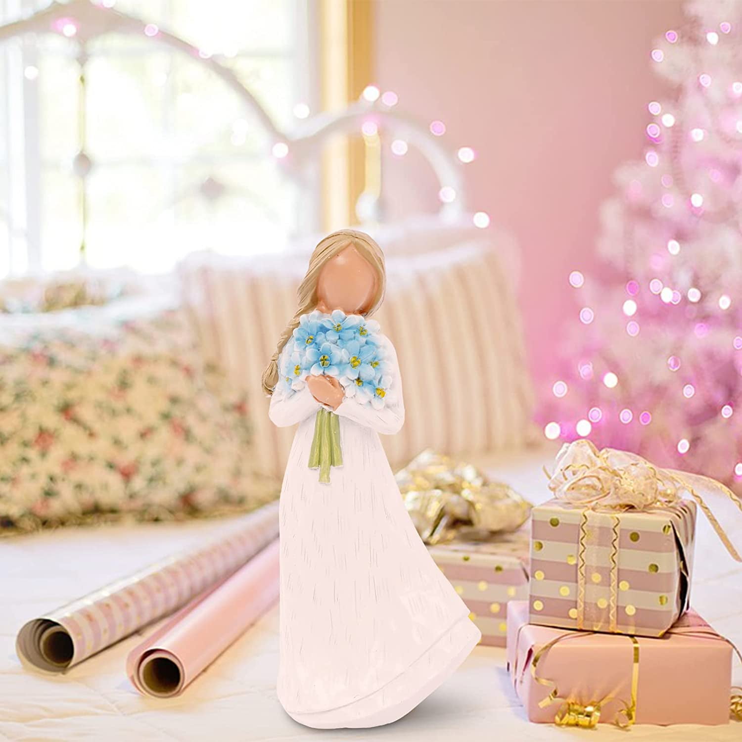 Guardian Angel Decor Statue, Praying Figurine, Home Decoration ...