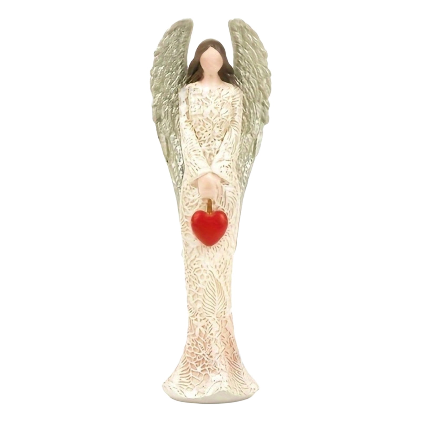 Angel Figurines, Angel Statue Gift, Heart Giving Decorative Ornament ...