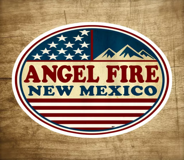 Angel Fire New Mexico Decal Sticker Skiing Ski Skier Phone Decal Water ...