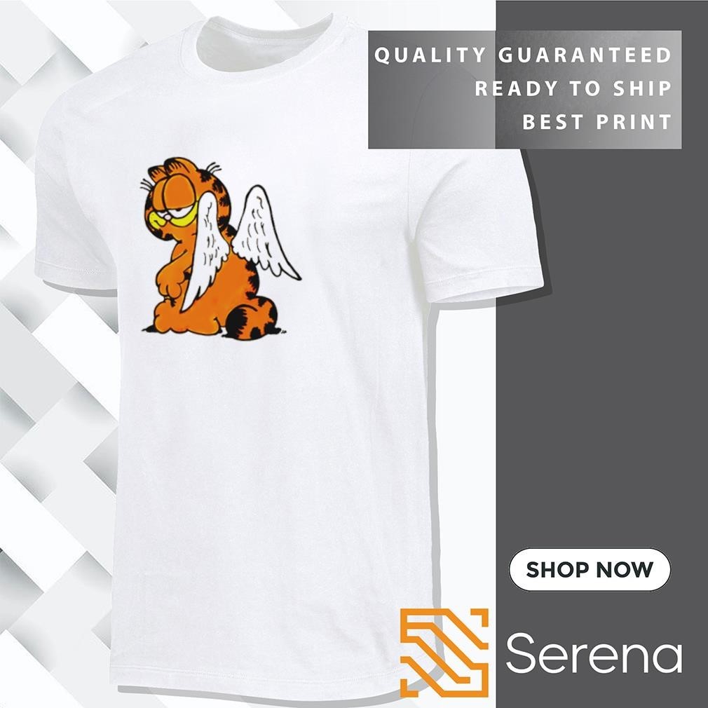 Angel Garfield Funny Shirt - Walmart.com
