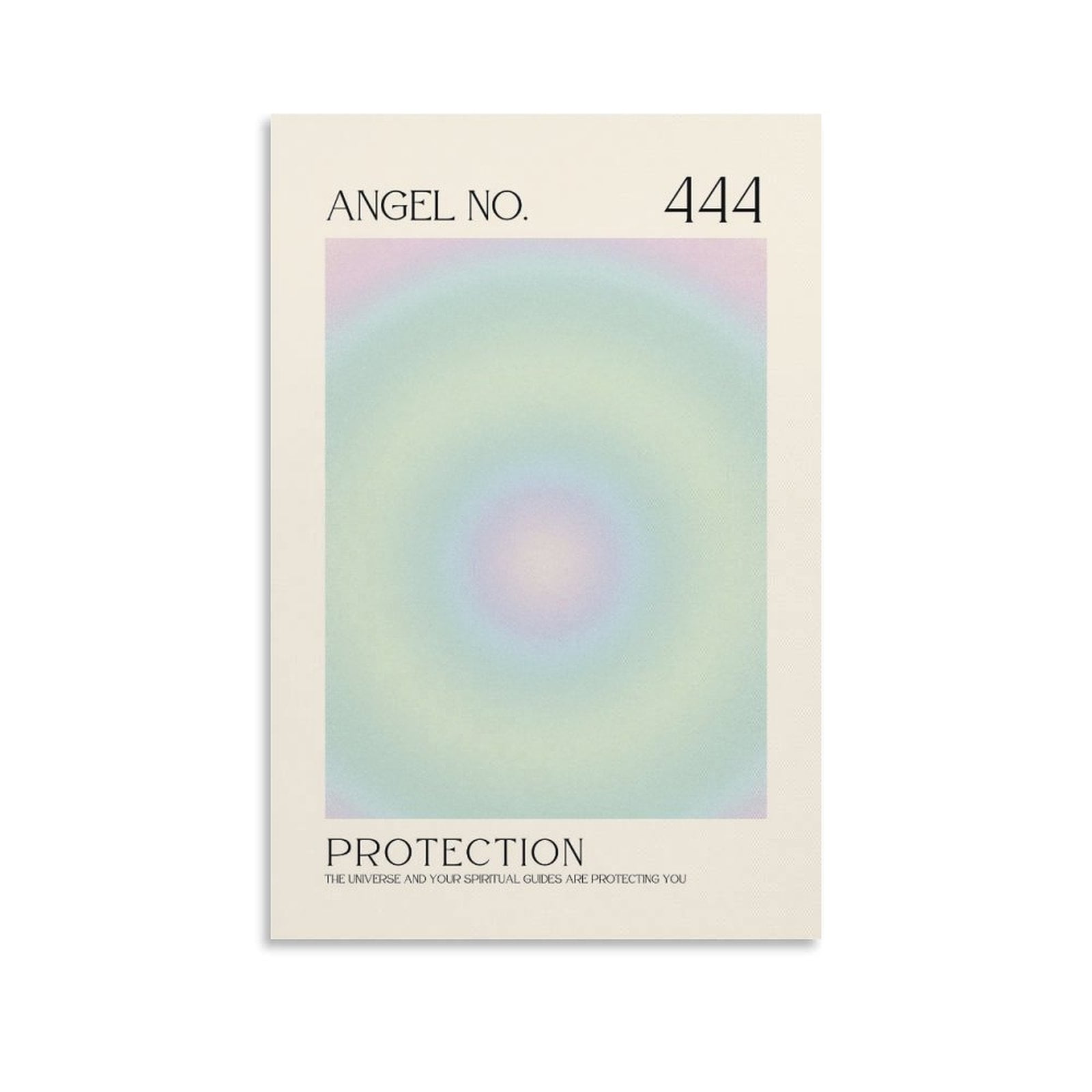 Angel Guide Number 444 Protection Wall Art Poster Print Picture Print ...