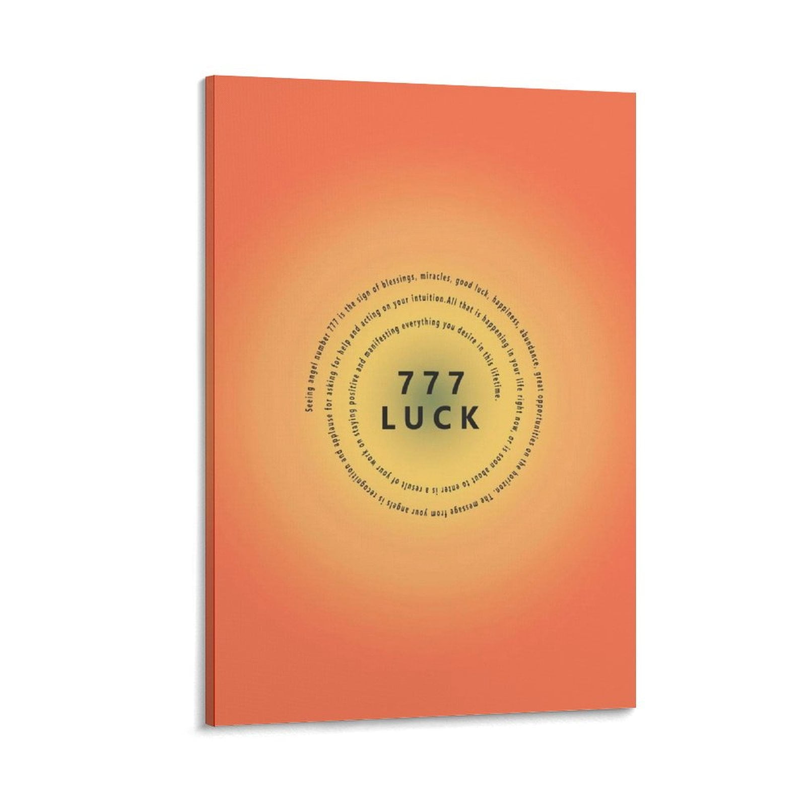 Angel Guide Number 777 Wall Art Poster Print Posters Art Print Wall ...