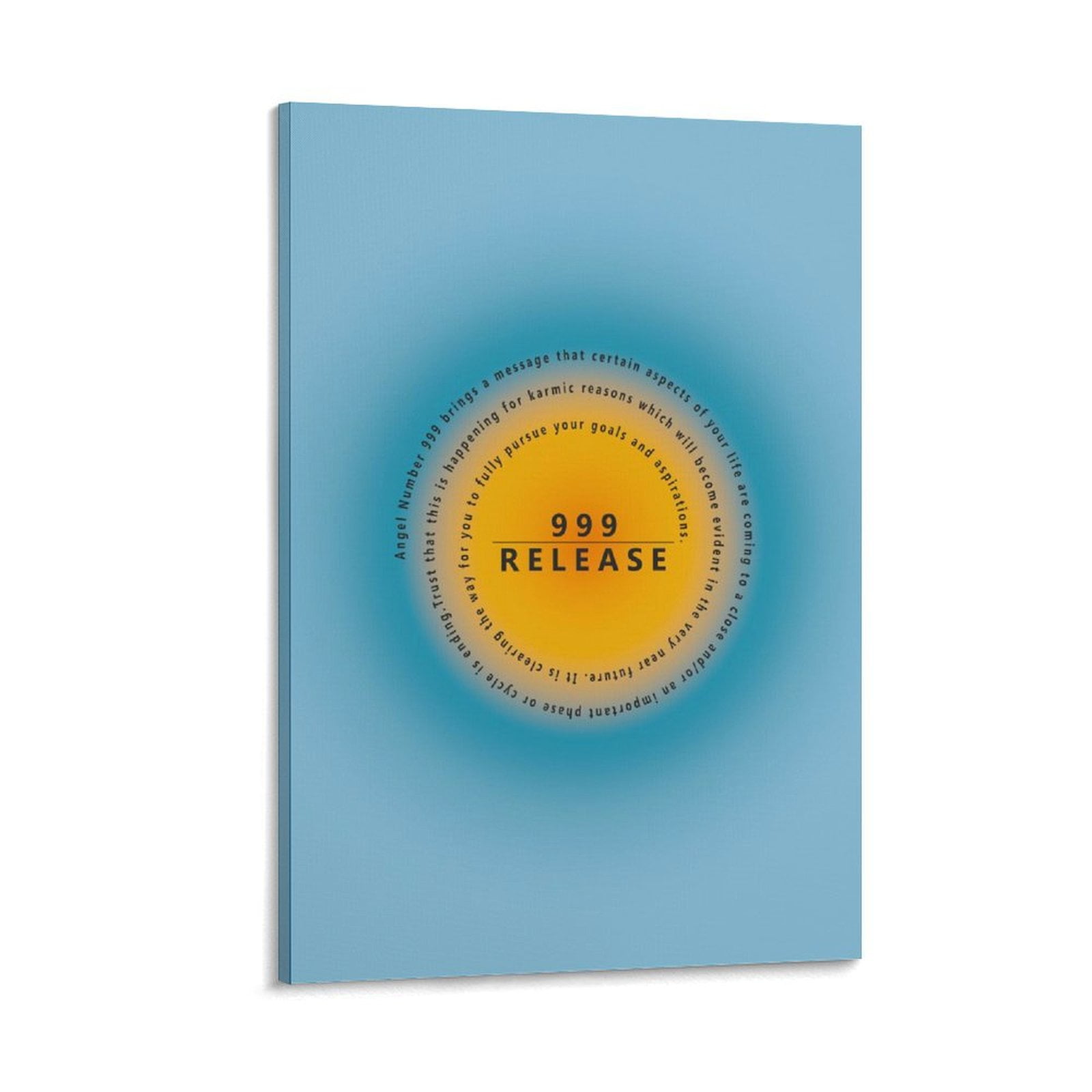 Angel Guide Number 999 Wall Art Poster Print Posters Wall Art Painting ...