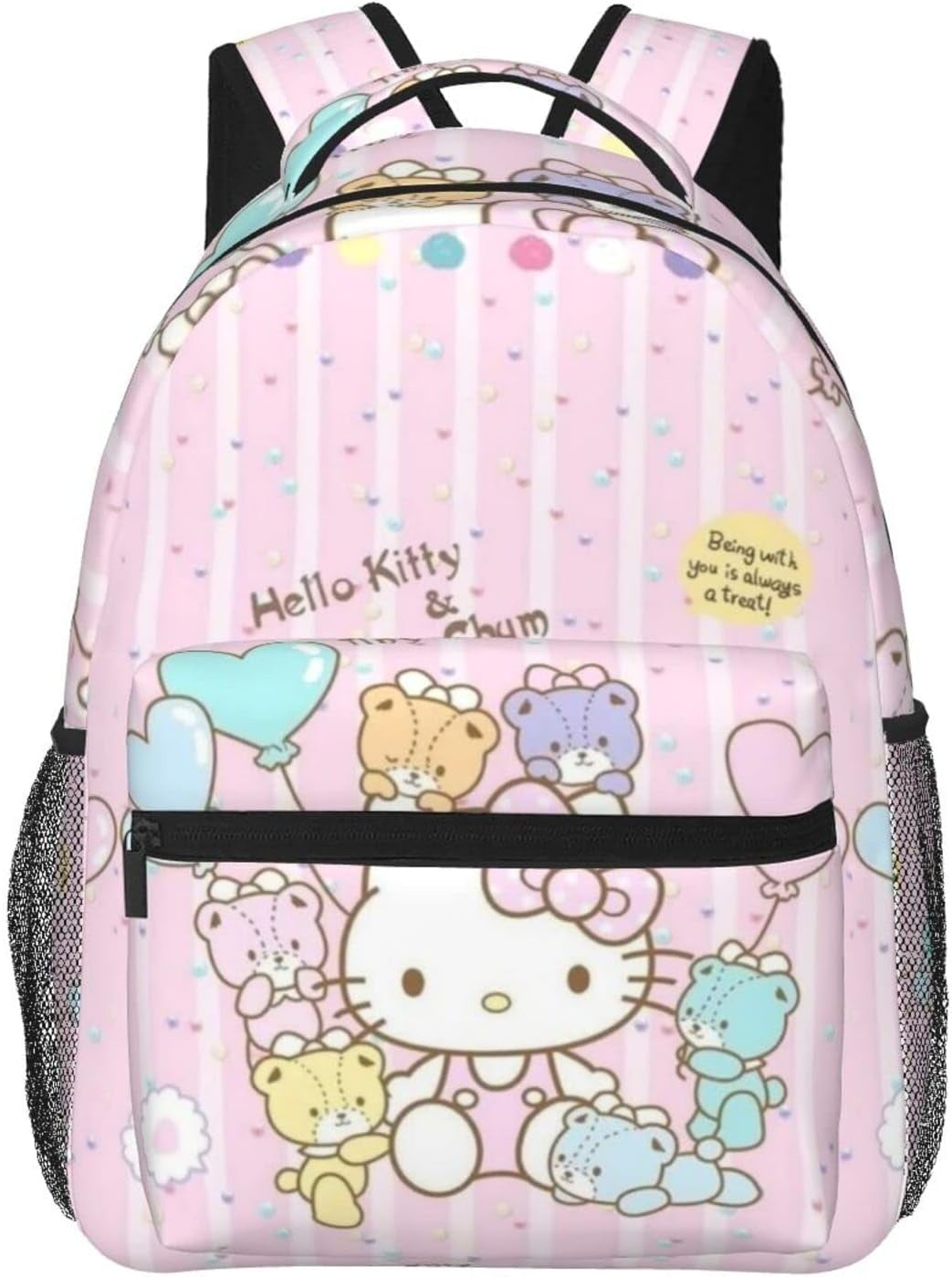 Angel Hello Cat Kitty Backpacks 3d Print Anime Backpack Lightweight ...