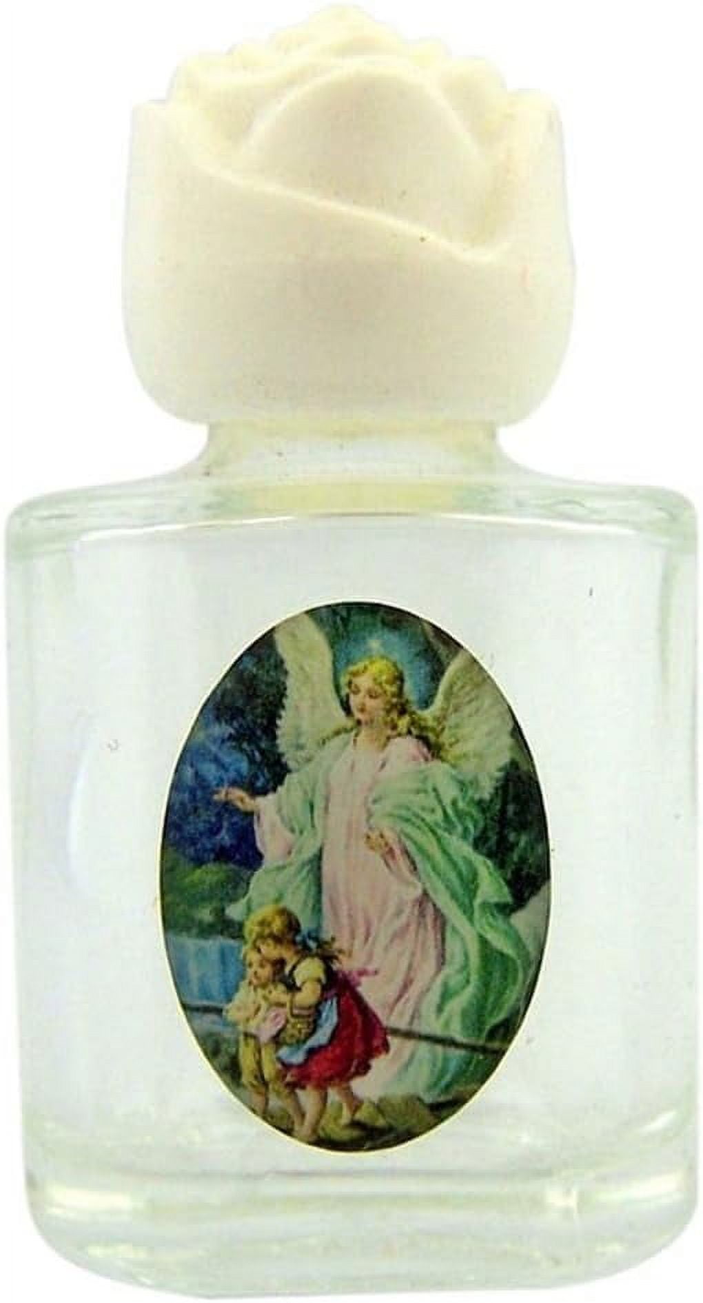 Angel Icon on Glass Holy Water Bottle, 1/2 oz - Walmart.com
