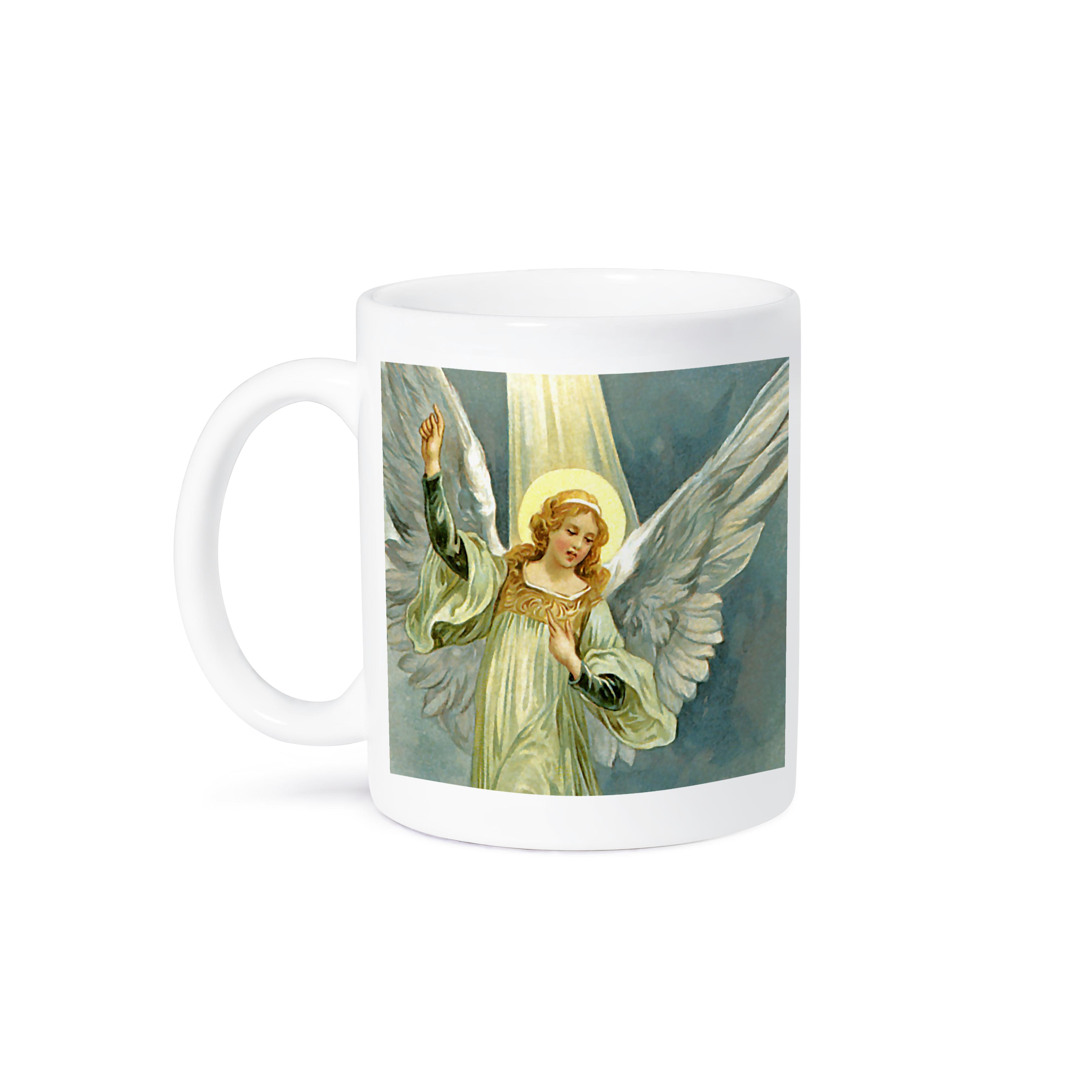 3dRose, Angel In Beam of Heavenly Light, 15oz Mug - Walmart.com