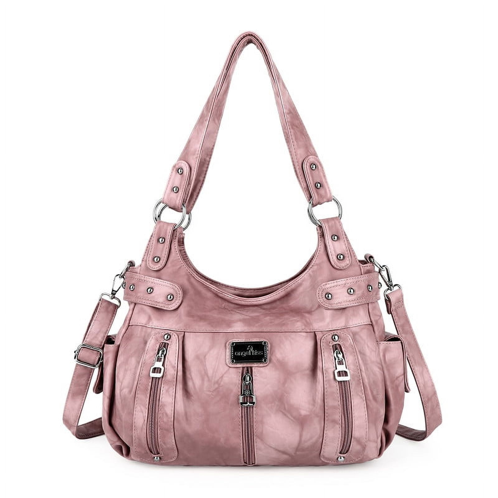 Angel Kiss Multi pocket women's shoulder bag with detachable straps ...