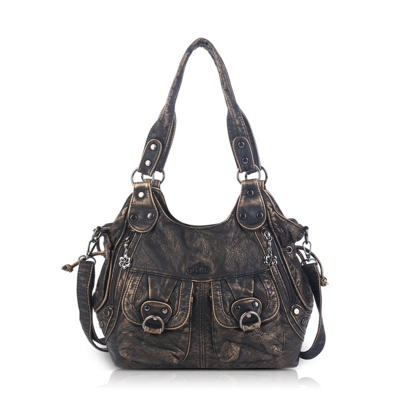 Angel Kiss Purses and Handbags for Women Vegan Leather Hobo Purses ...