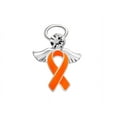 Angel Leukemia Orange Ribbon Awareness Pins - Walmart.com