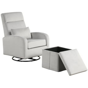 Upholstered Nursery Gliders in Gliders & Rocking Chairs - Walmart.com