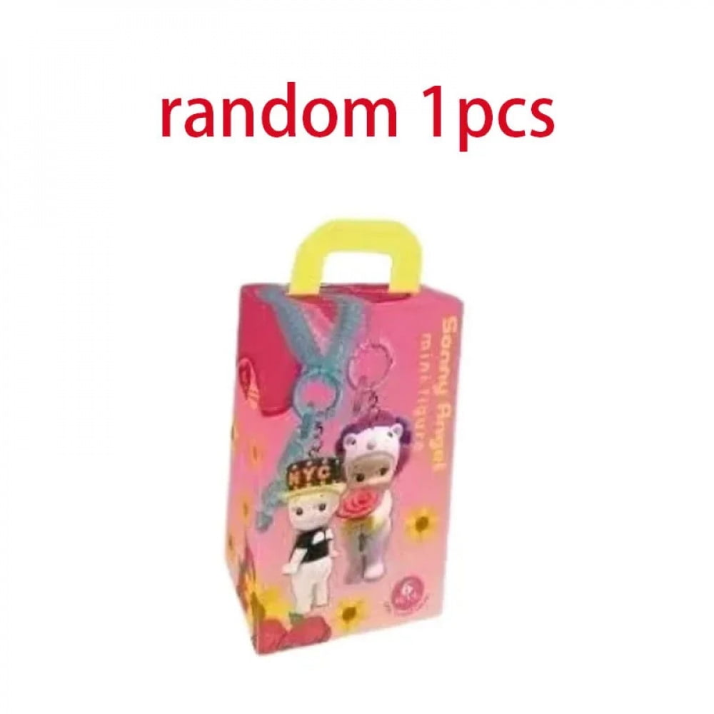 Angel Lucky Series Key Chain Blind Box Figure PVC Key Backpack Pendant ...