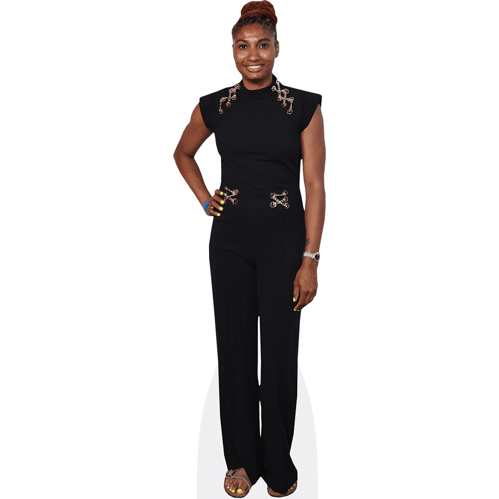 Angel Mccoughtry (Black Dress) Life Size Cutout. Standee. - Walmart.com