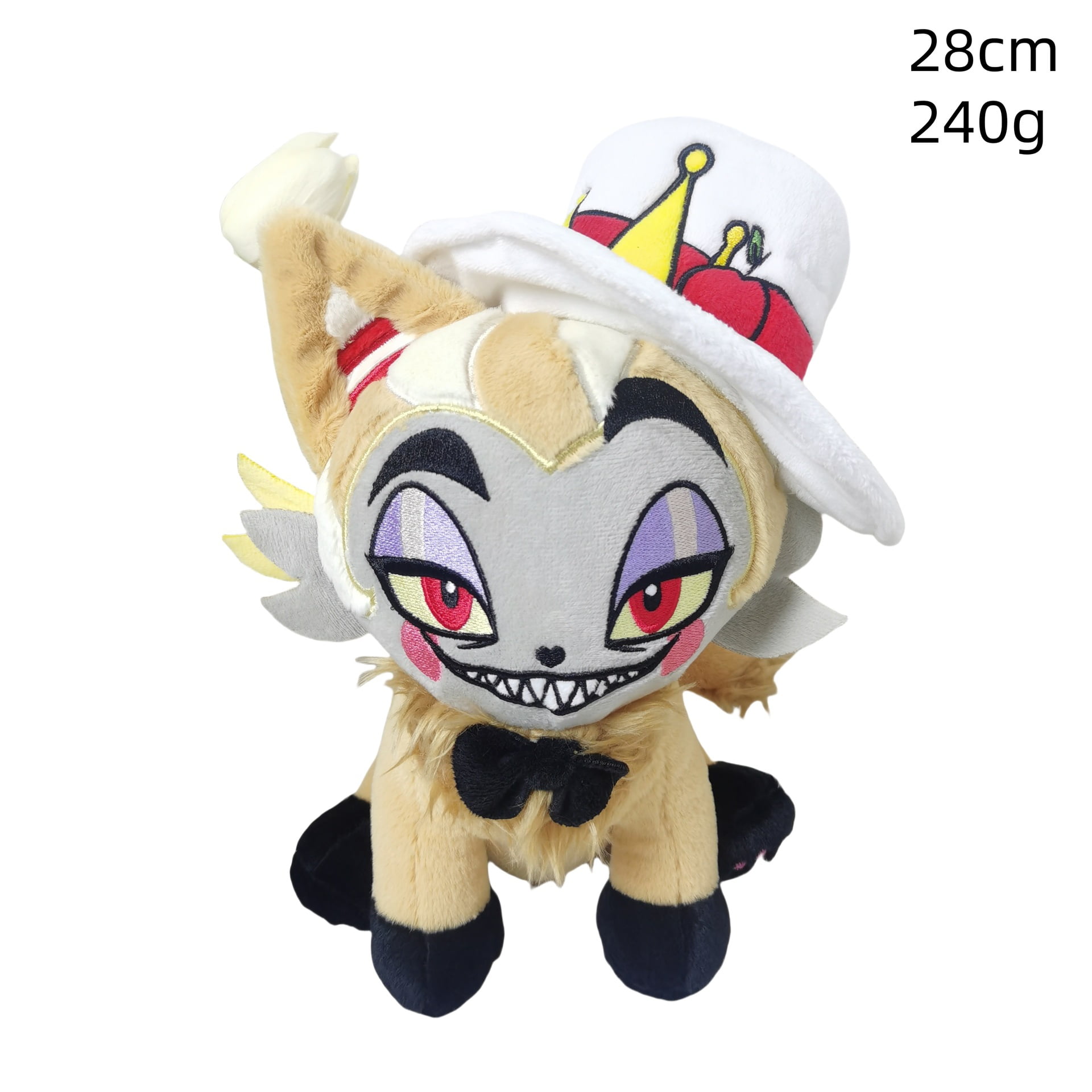 Angel Meow Hazbin Hotel Angel Cat Plush Doll - Walmart.com