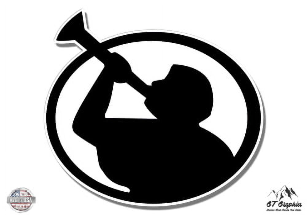 Angel Moroni Mormon - 5" Vinyl Sticker - For Car Laptop I-Pad ...