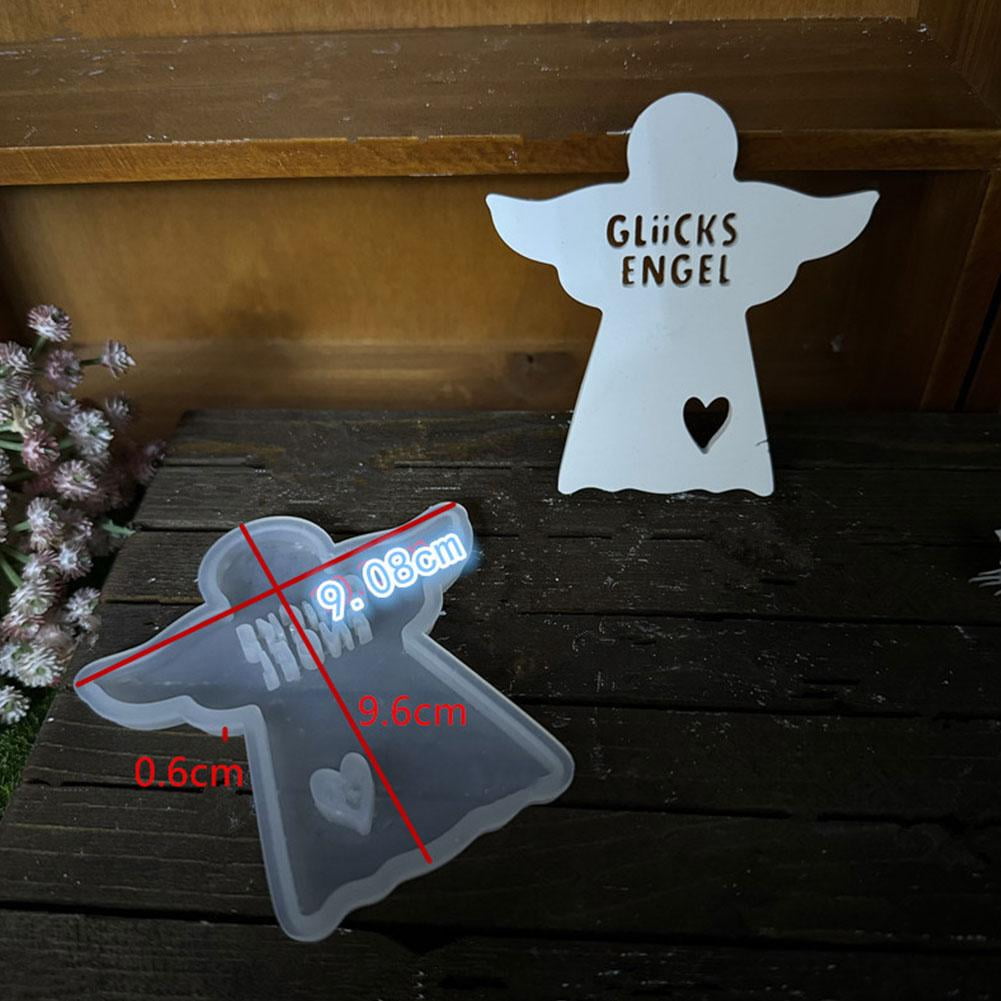 Angel Moulds Silicone Casting Mould DIY Candle Mould Holder Angel Mold ...