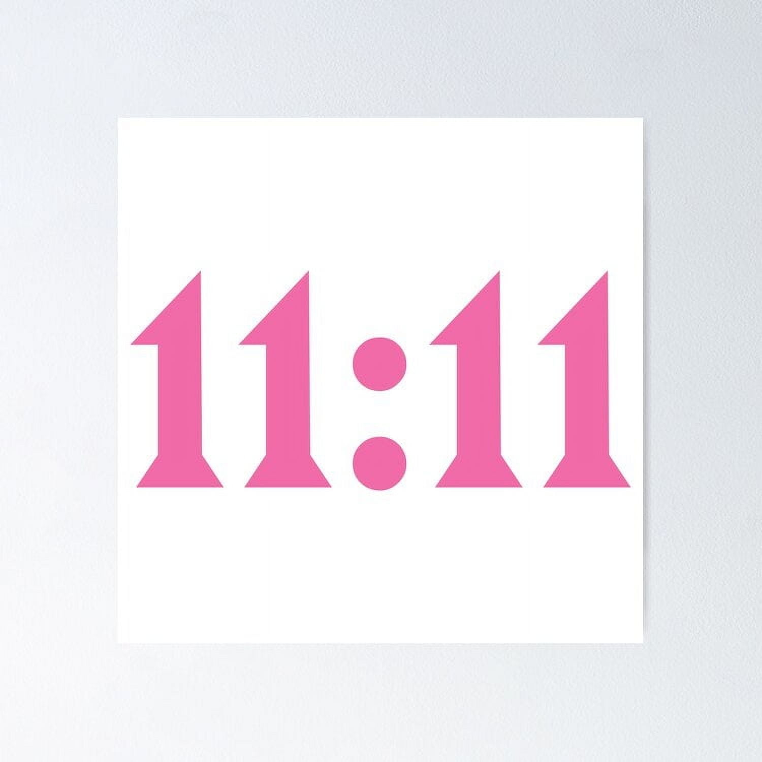 Angel Number 1111 Poster- Unframed Poster | Wall Art | Perfect For Home ...