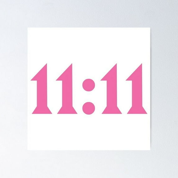 Angel Number 1111 Poster- Unframed Poster | Wall Art | Perfect For Home ...
