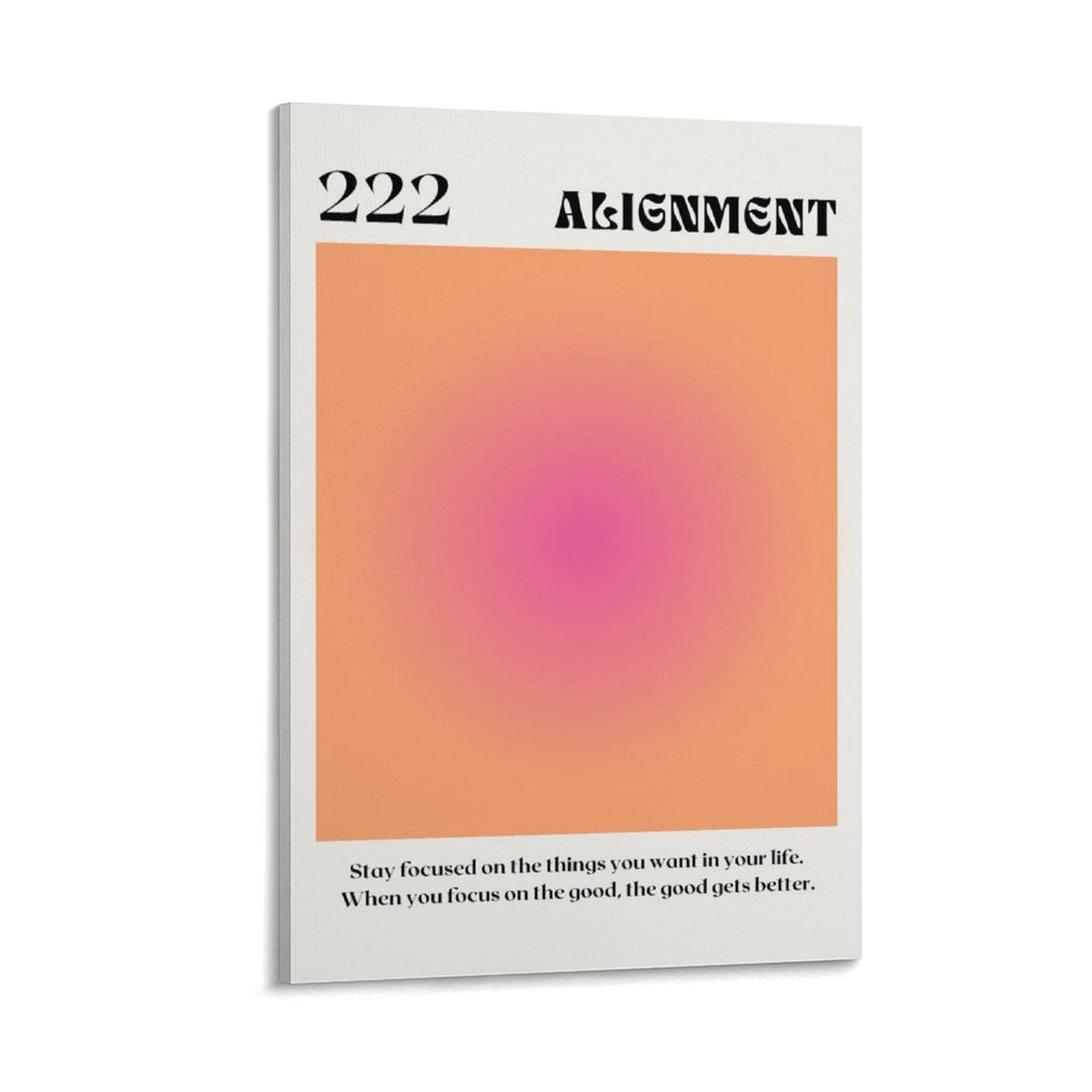 Angel Number 222 Poster Wall Art Picture Painting Poster Canvas Print ...