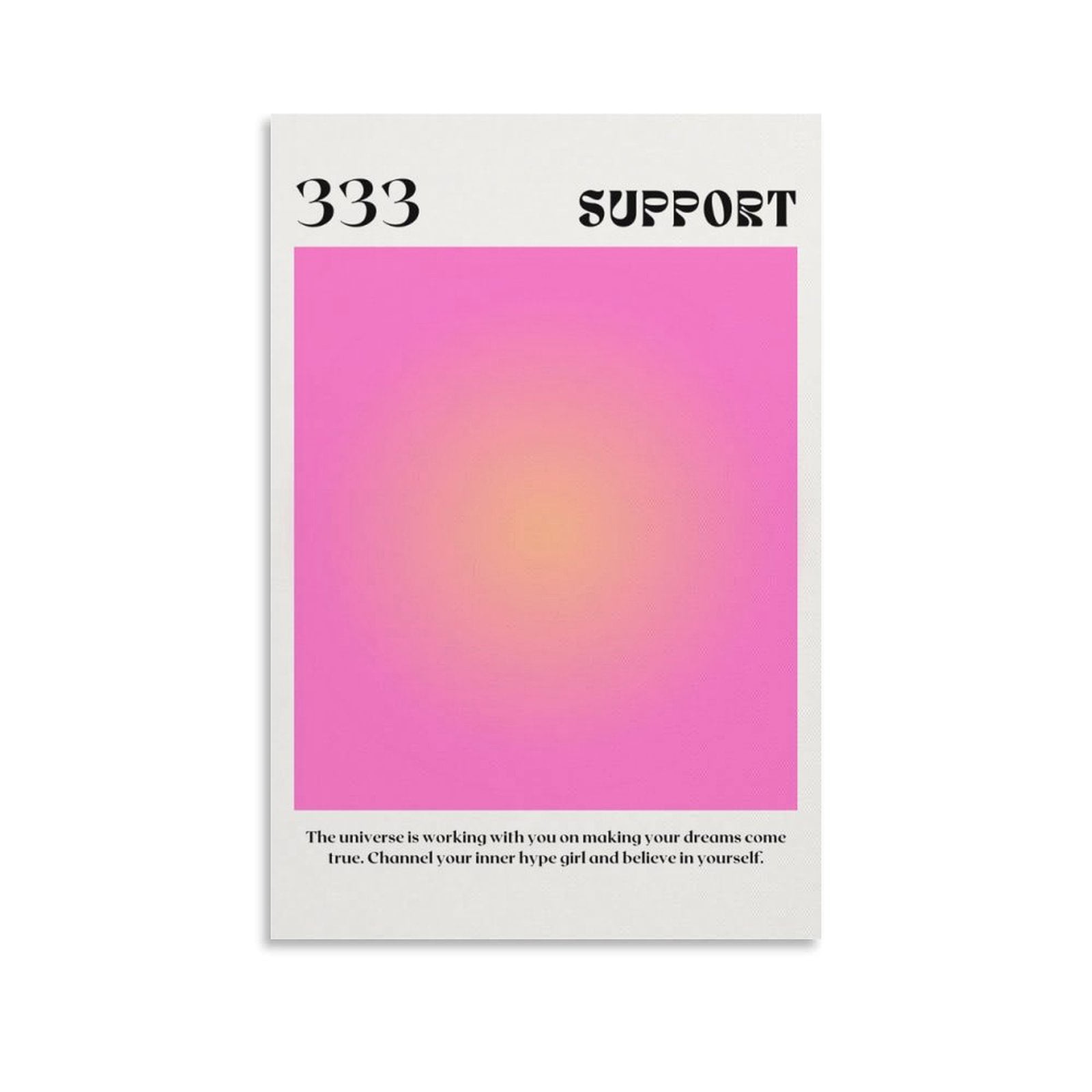 Angel Number 333poster Room Aesthetic Poster Print Art Wall Painting ...