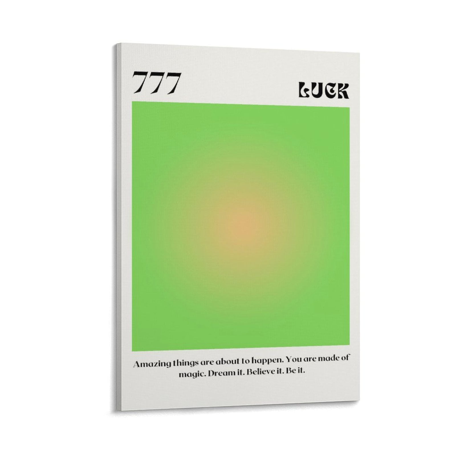 Angel Number 777 Poster Painting On Canvas Wall Art Poster Scroll ...