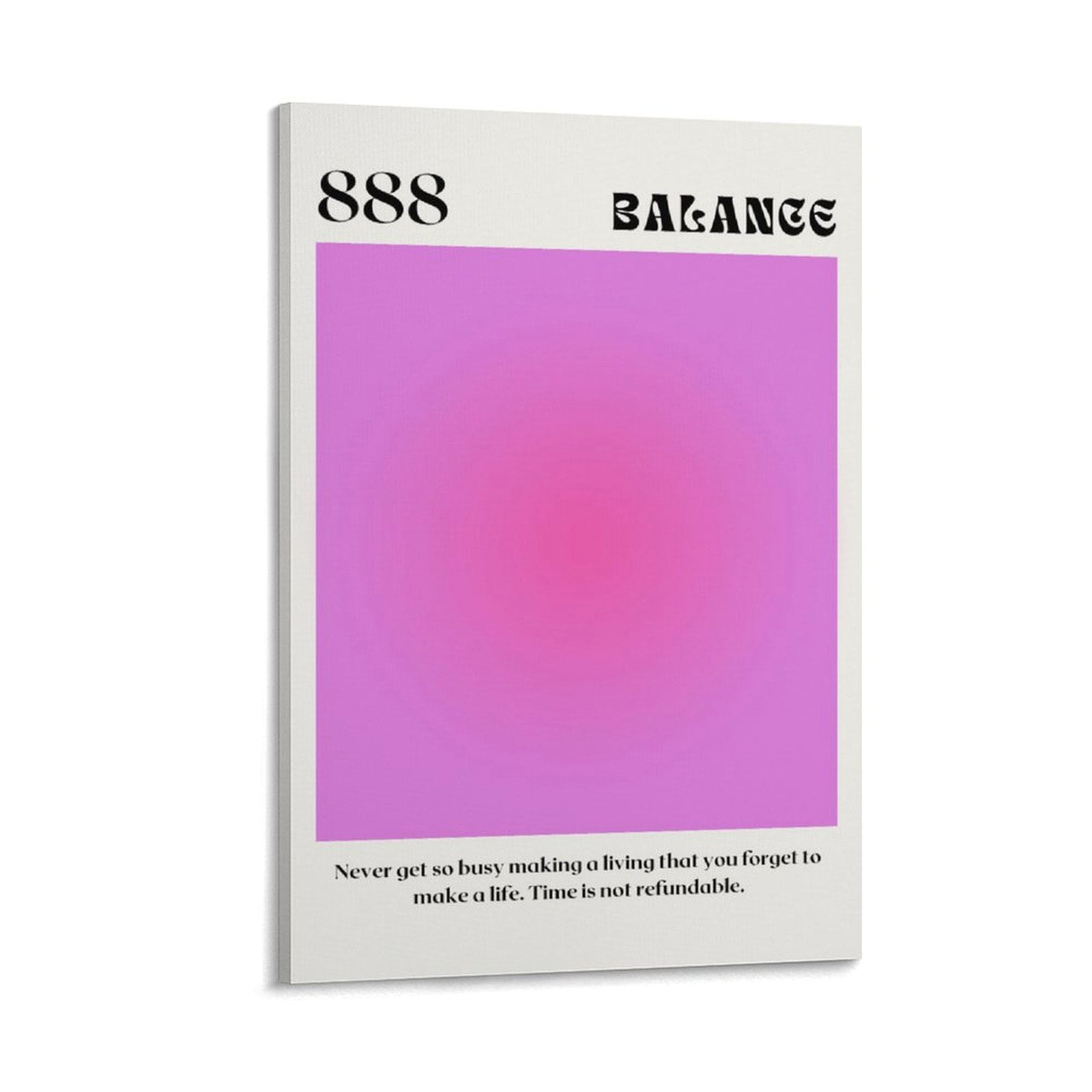 Angel Number 888 Poster Canvas Poster Wall Art Picture Prints Hanging ...