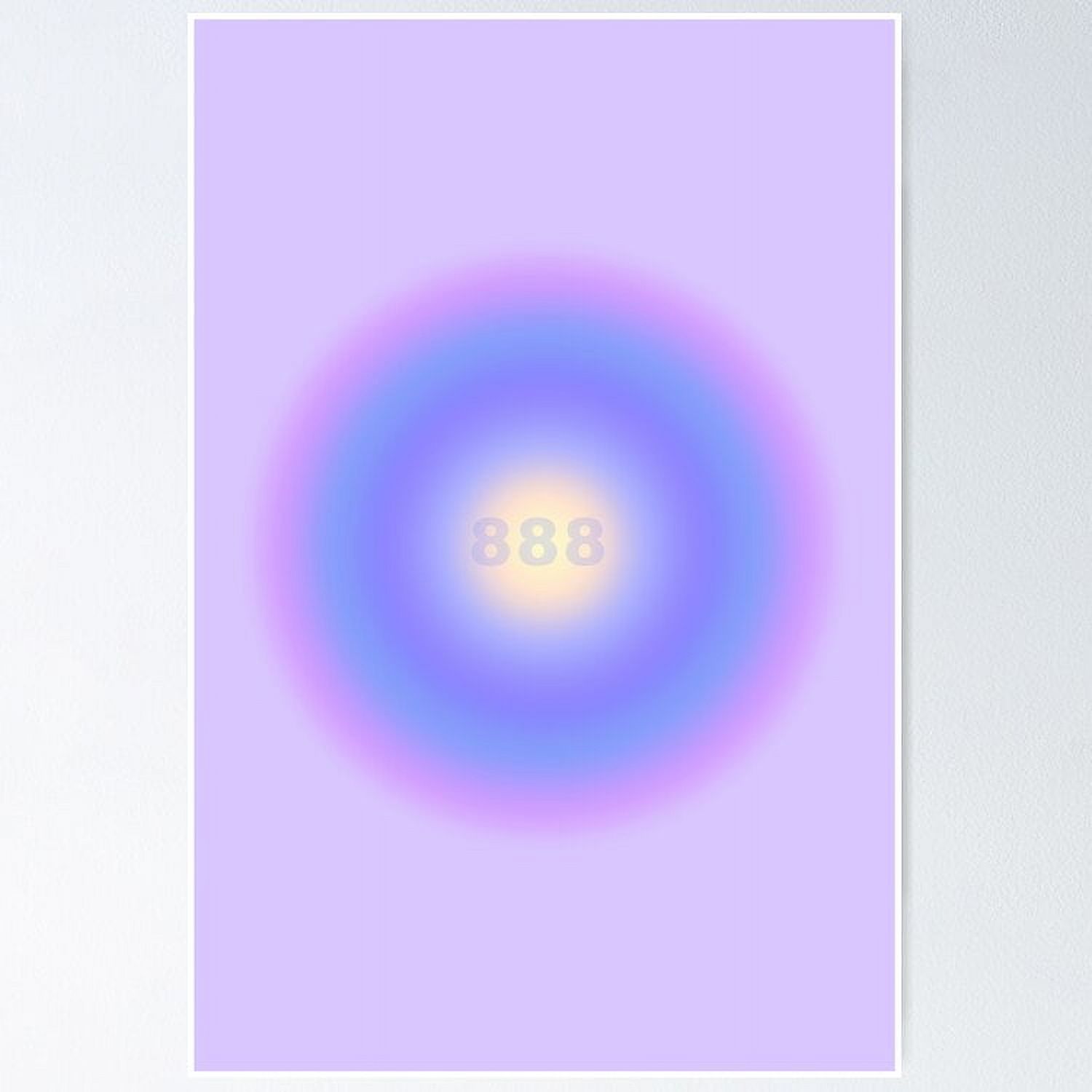 Angel Number 888 - Success UNFRAMED Poster, 12x18 - Walmart.com