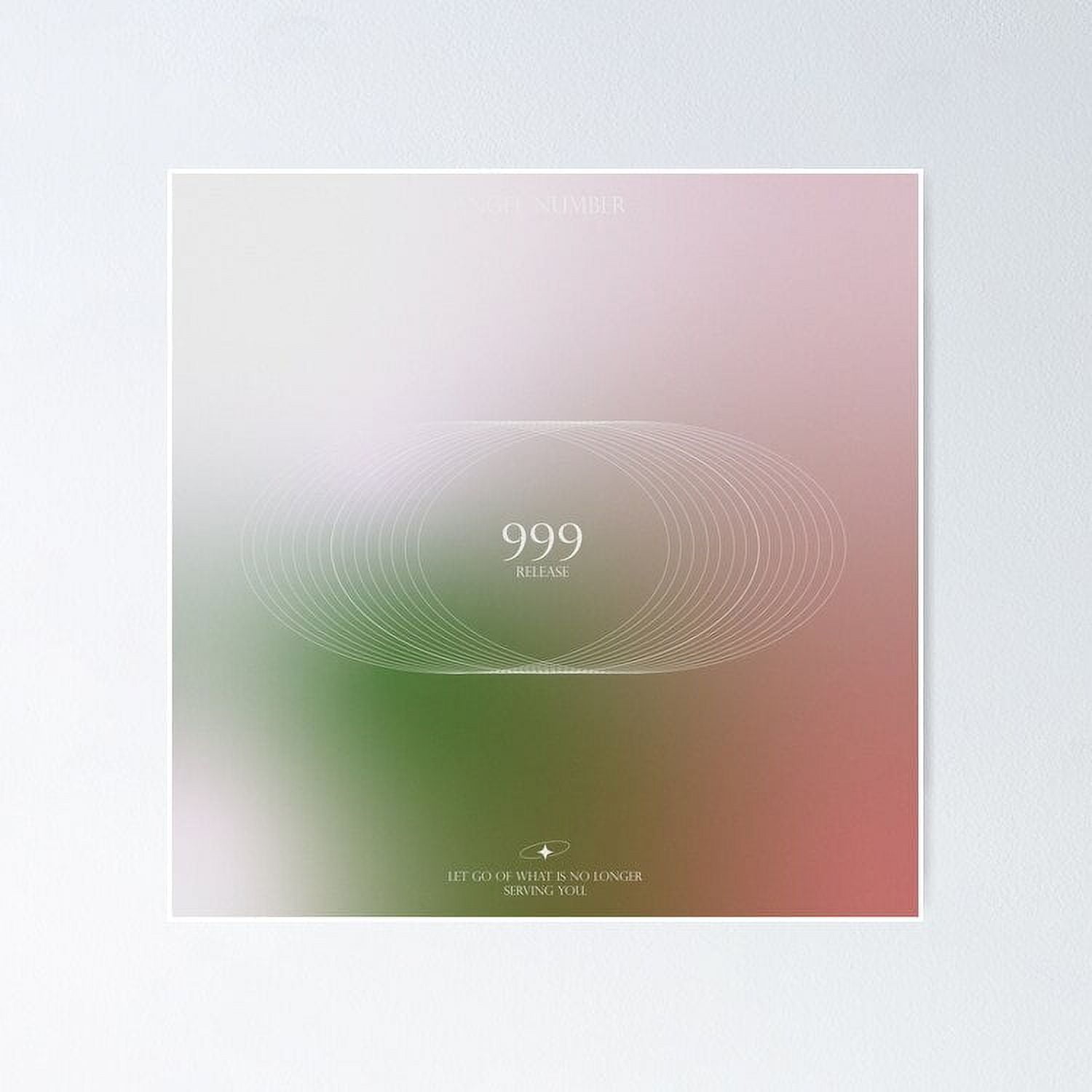 Angel Number 999 Horizontal Poster, 18x24 UNFRAMED - Walmart.com