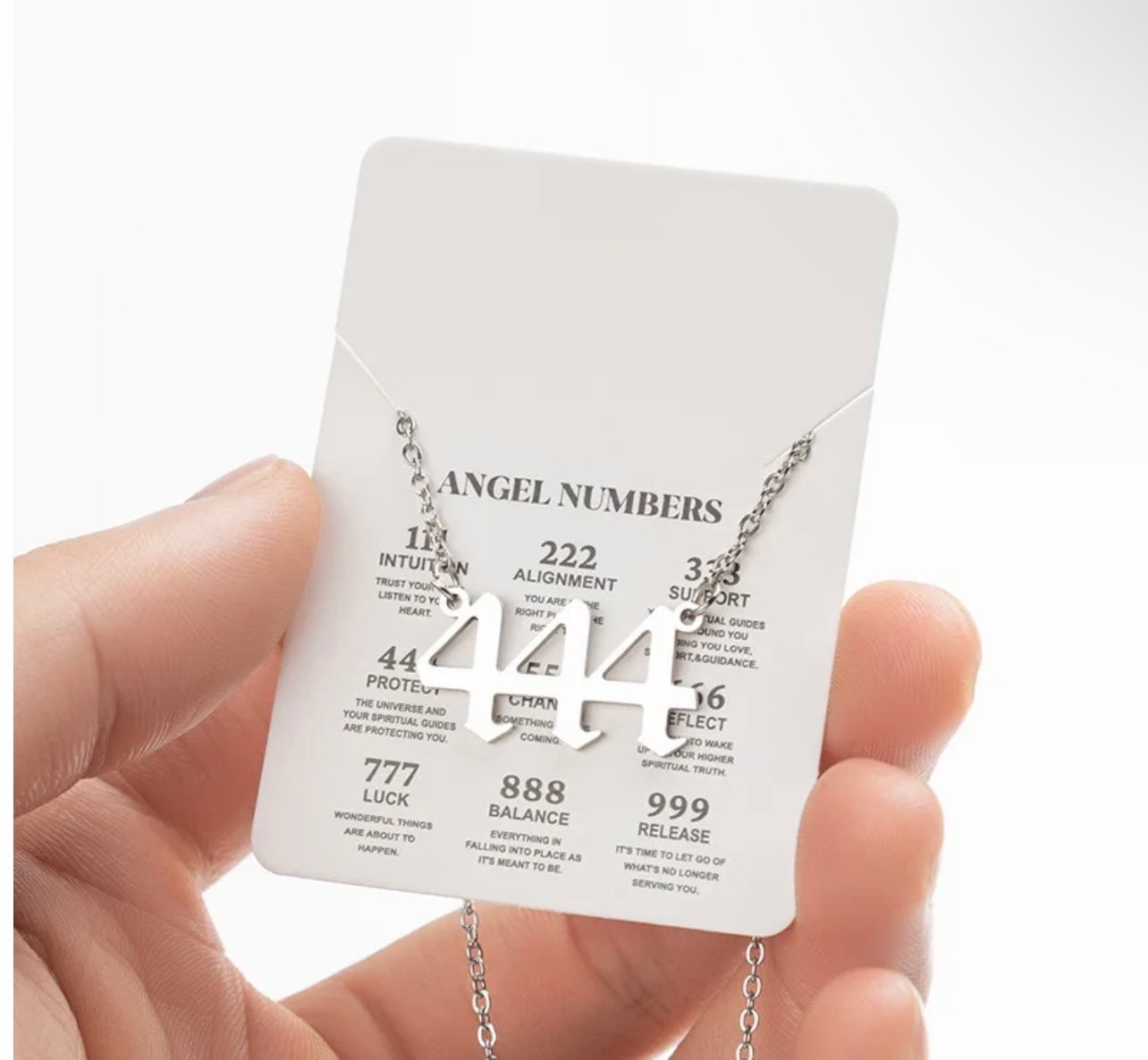 Angel Number Necklace - Walmart.com