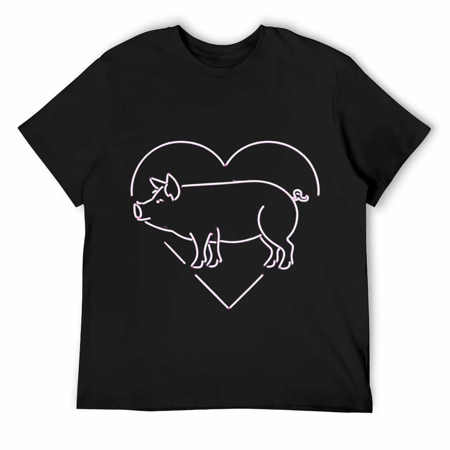 Angel Number Pig Neon Sign Sacred Geometry Healing T-Shirt - Walmart.com