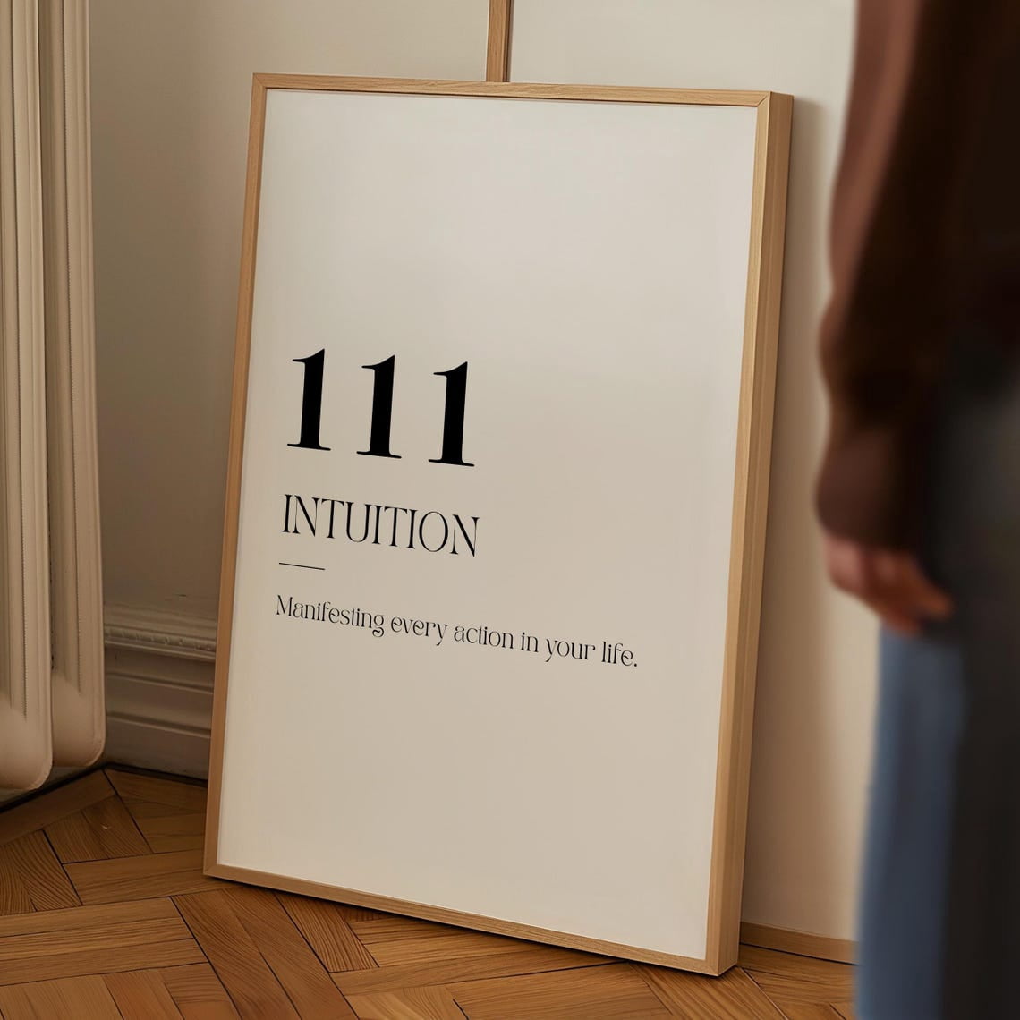 Angel Number Poster, 111 Poster Wall Art, 222 Poster, 333 , Spiritual ...
