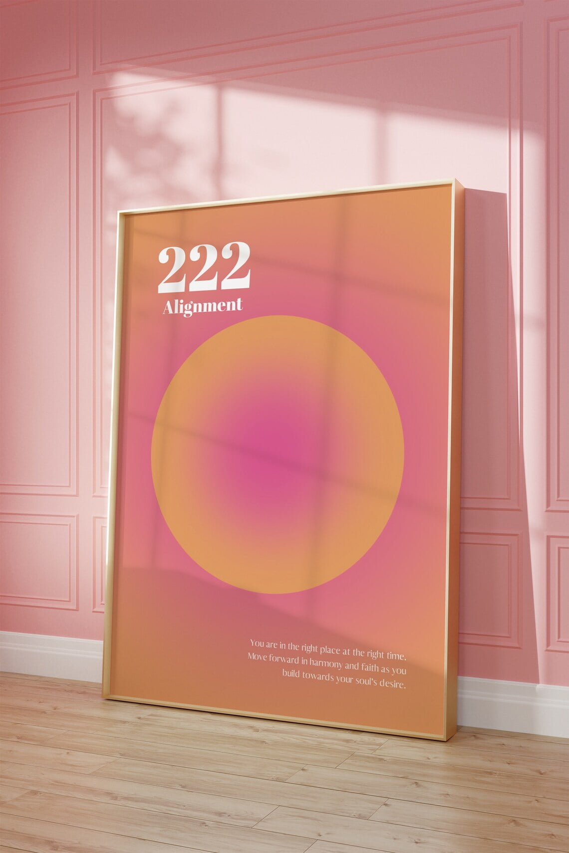 Angel Number Poster 222 Poster, Aura Energy Poster, Angel Number Poster ...