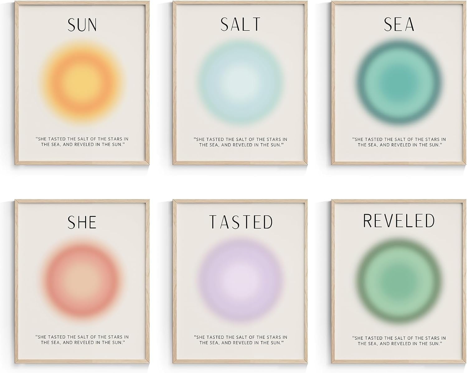 Angel Number Posters for Room Decor Aesthetic, Aura Wall Art Prints ...