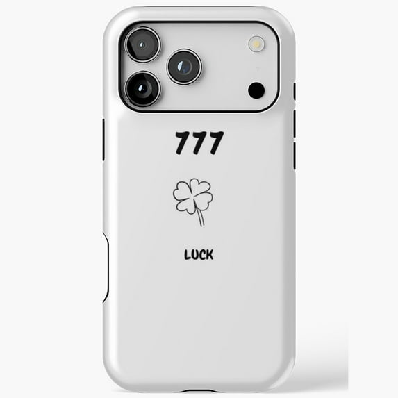 Angel Numbers Triple Seven Design iPhone Case 17 to 11 Pro Max ...