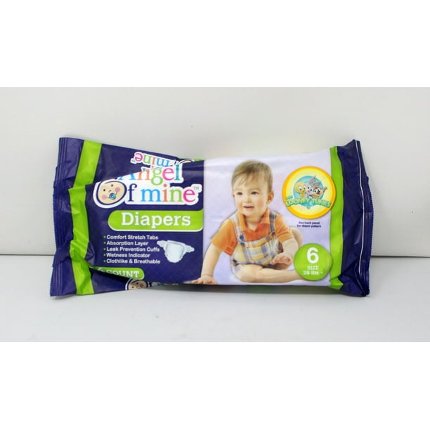 Angel Of Mine Baby Looney Tunes Size 6 Diapers 4 Count - Walmart ...