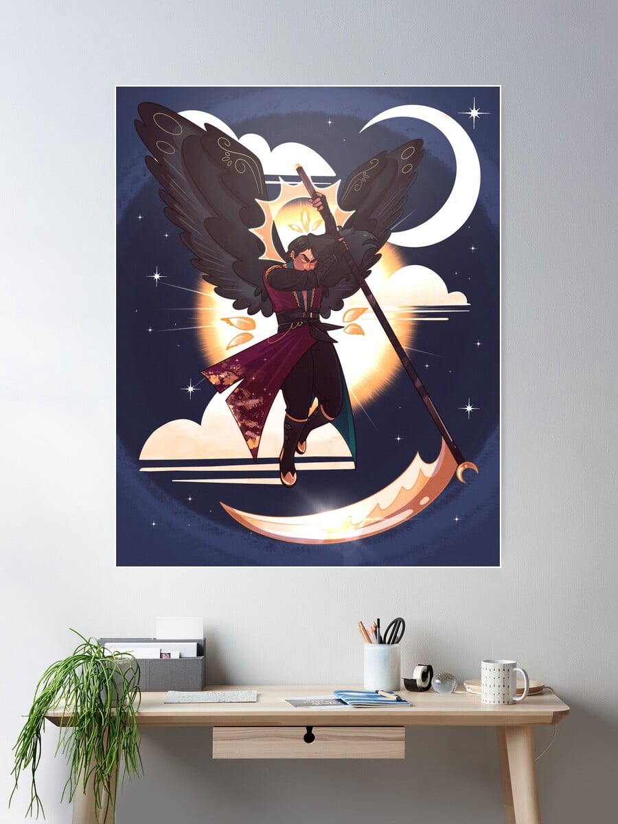 Angel Of Vengeance - Full Poster Wall Art, Modern Wall Decor For Living ...