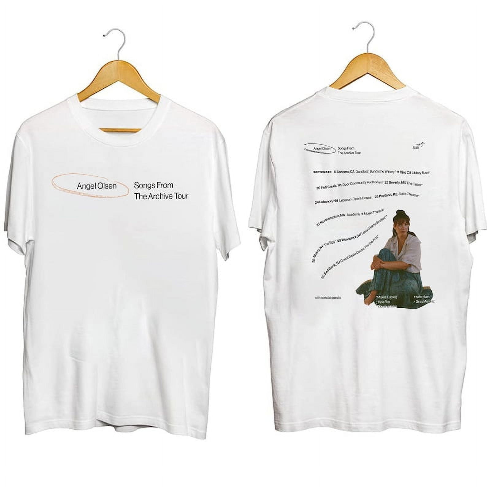 Angel Olsen Songs From The Archive Tour 2024 Shirt, Angel Olsen 2024 ...