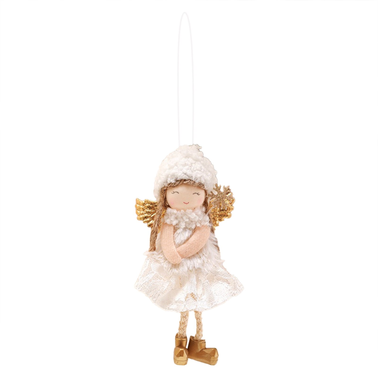 Angel Ornaments Christmas Angel Doll Hanging Decorations Christmas Tree ...