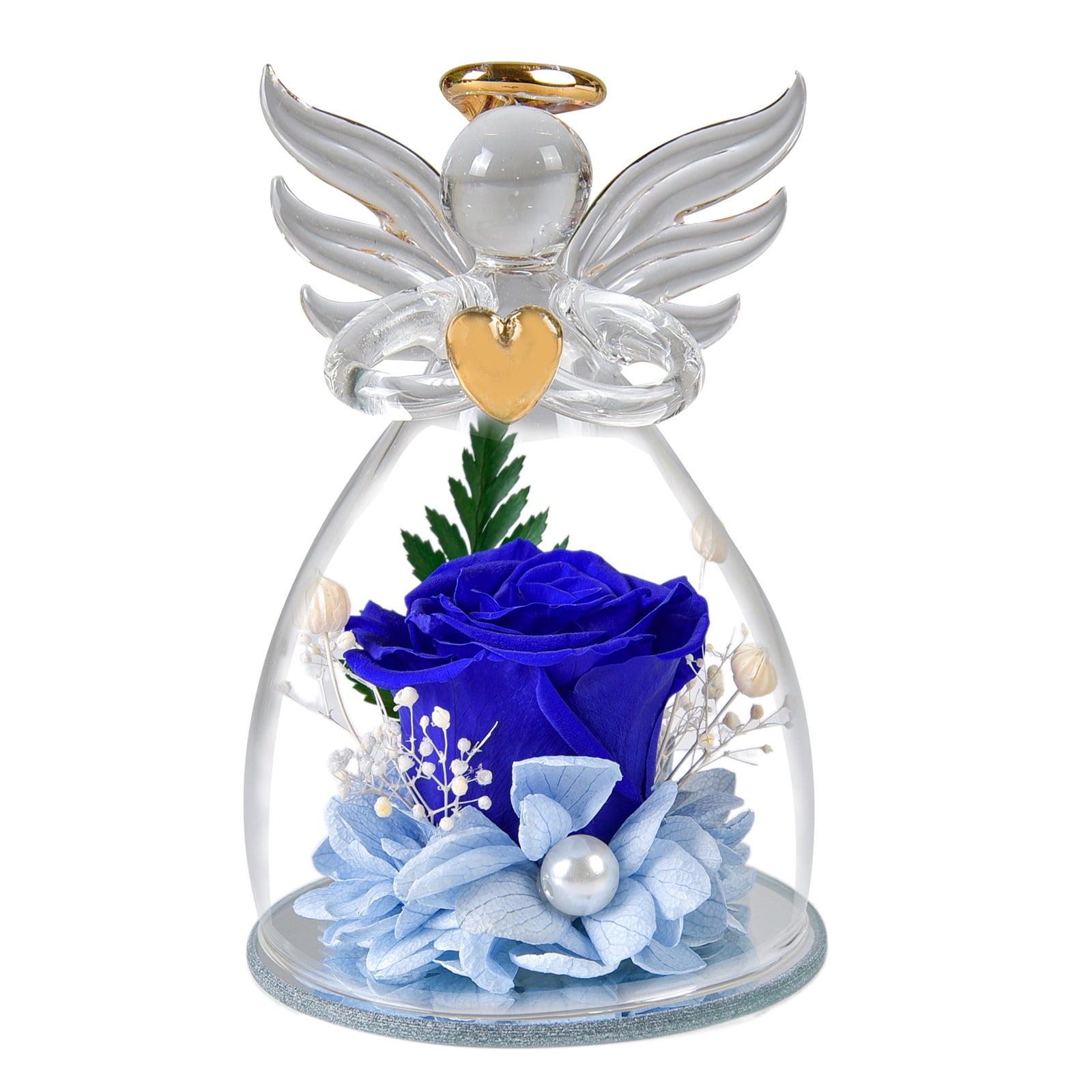 Angel Preserved Real Rose Birthday Gift for Mom Grandma, Christmas ...