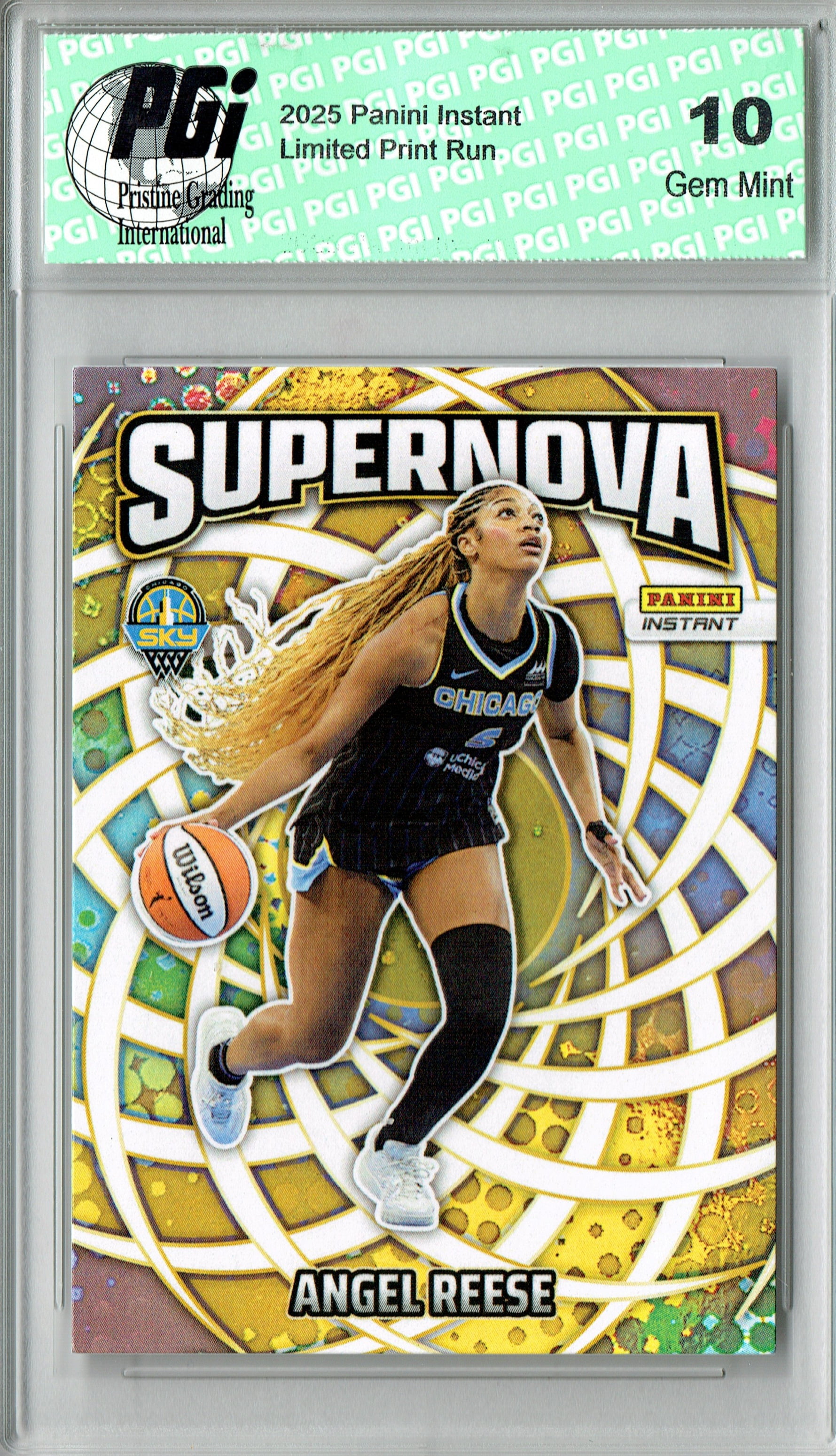 Angel Reese 2025 Panini Instant #SN-3 Supernova 3655 Made Trading Card PGI 10 - Walmart.com