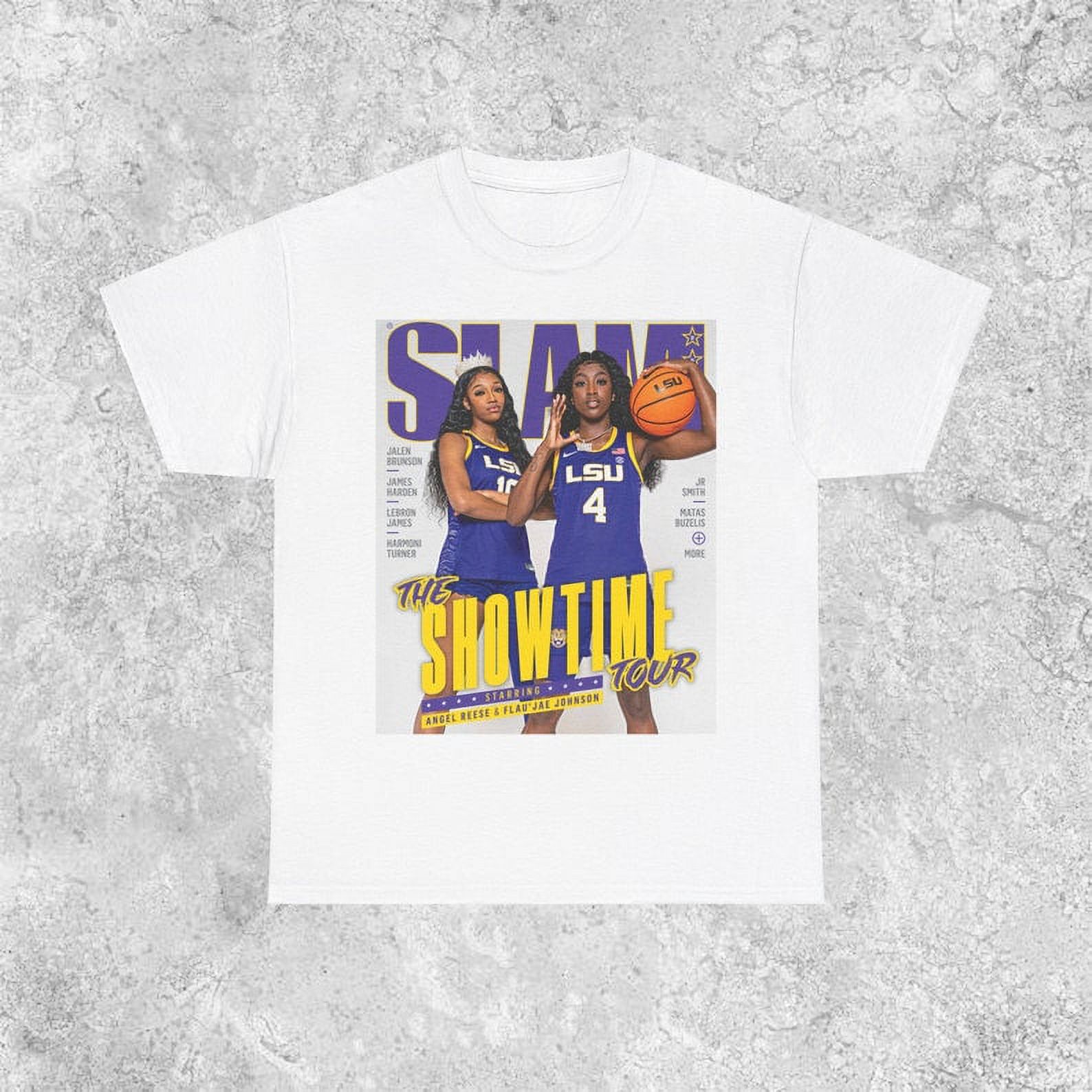 Angel Reese Bayou Barbie LSU Chicago Sky WNBA Throwback Vintage Slam ...