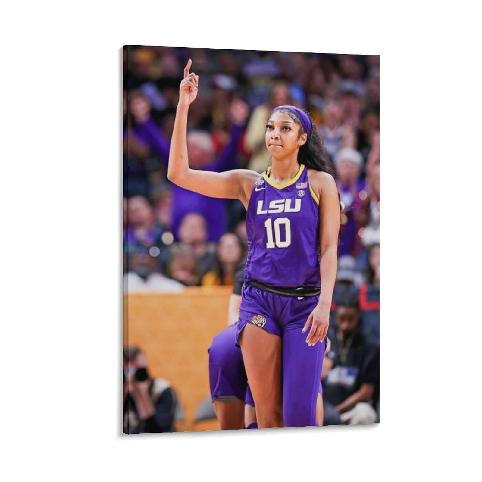 Angel Reese Canvas Poster Painting On Canvas Wall Art Poster Scroll ...