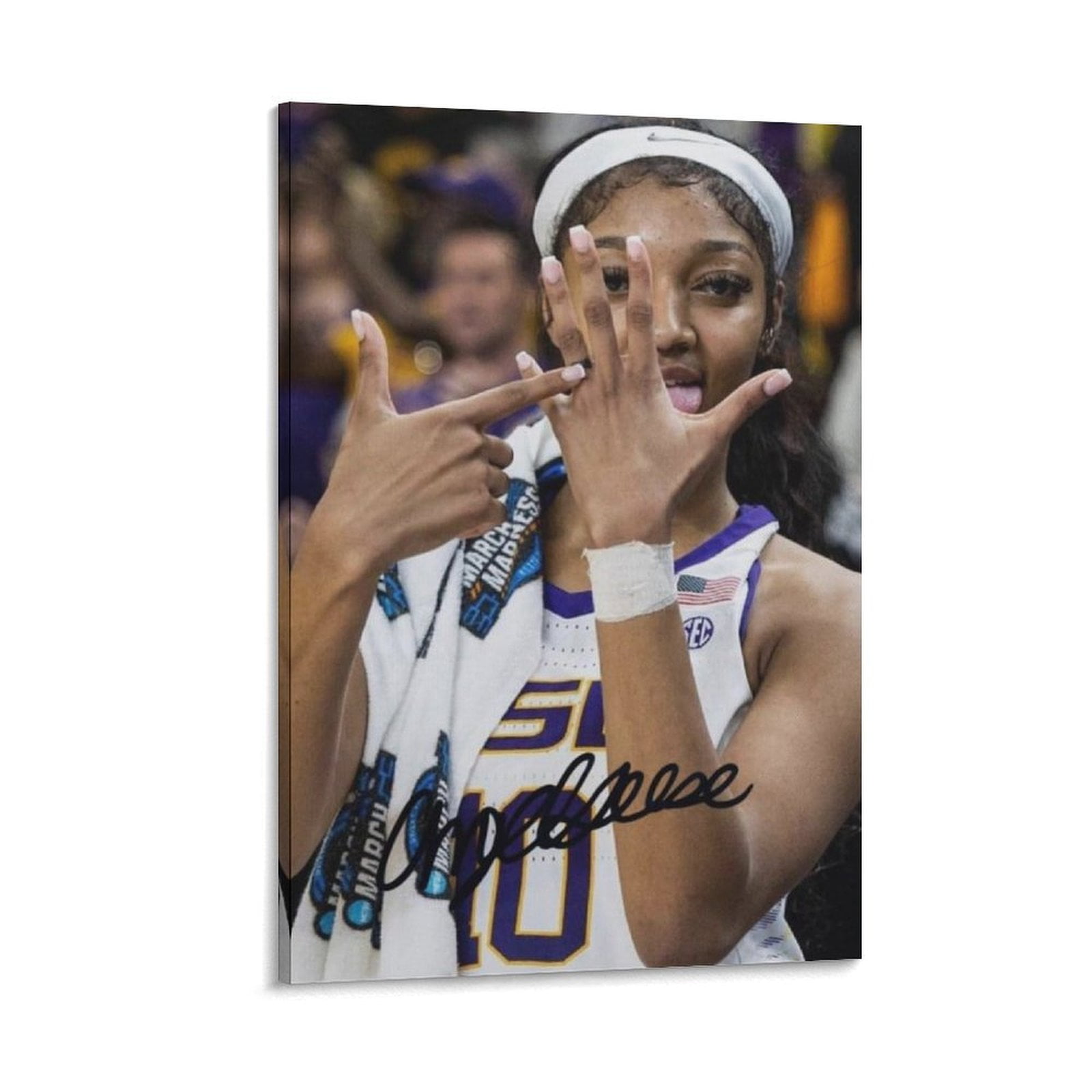 Angel Reese Canvas Poster Poster Cool Artworks Painting Wall Art Canvas ...