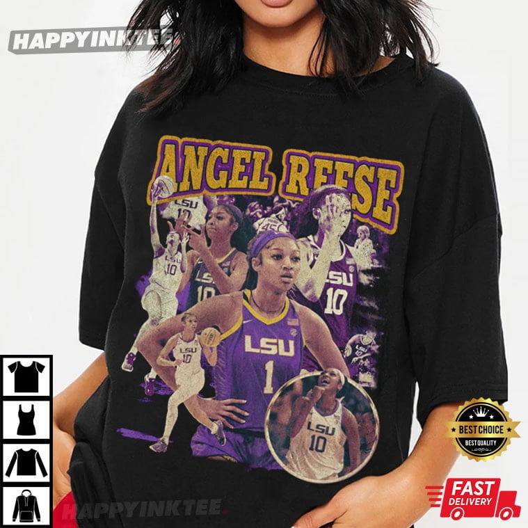 Angel Reese LSU Womenâ€™s NCAA Basketball Champions 2023 T-Shirt For ...