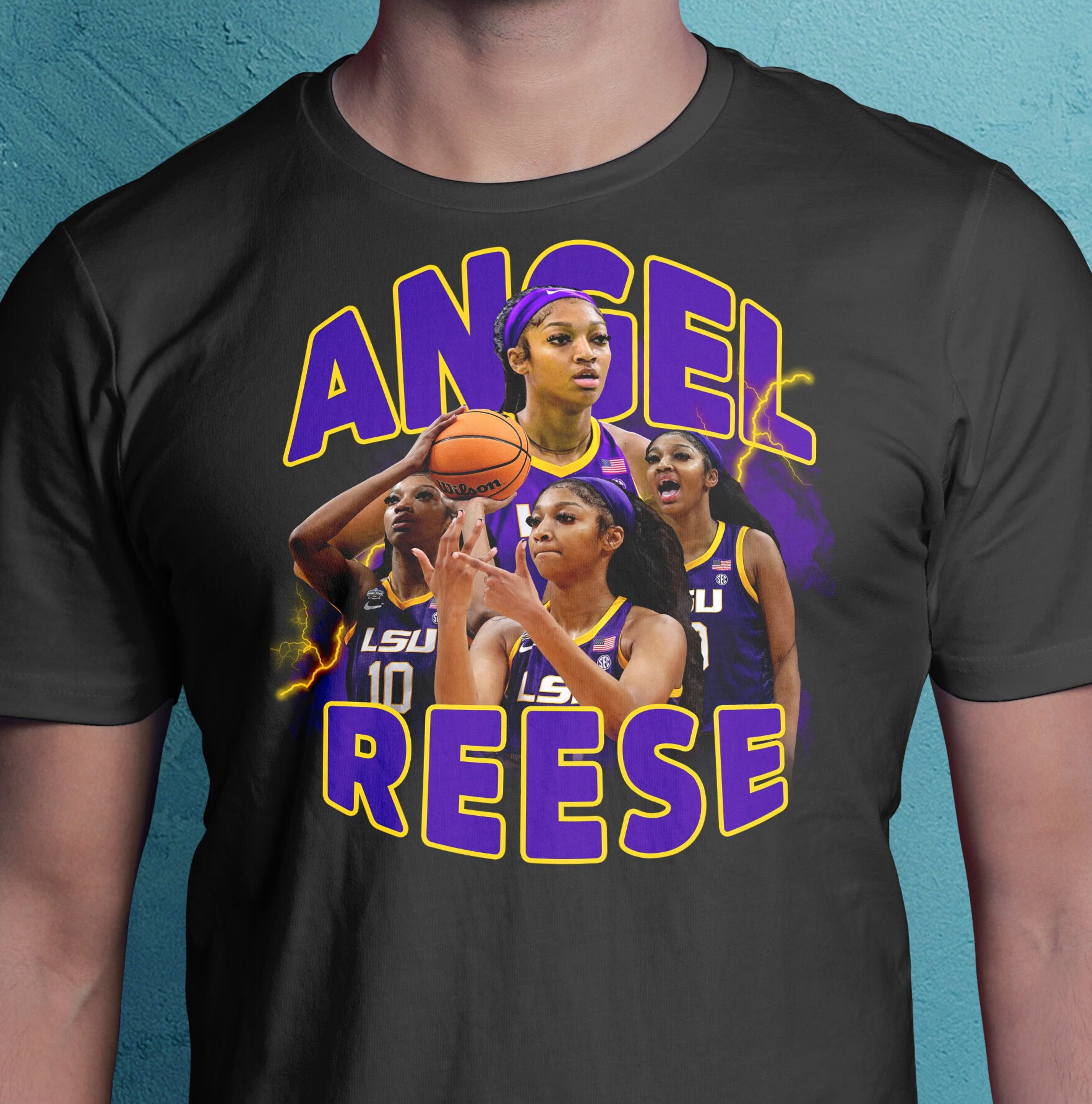 Angel Reese T Shirt Design PNG Instant Download - Angel Reese Fan ...