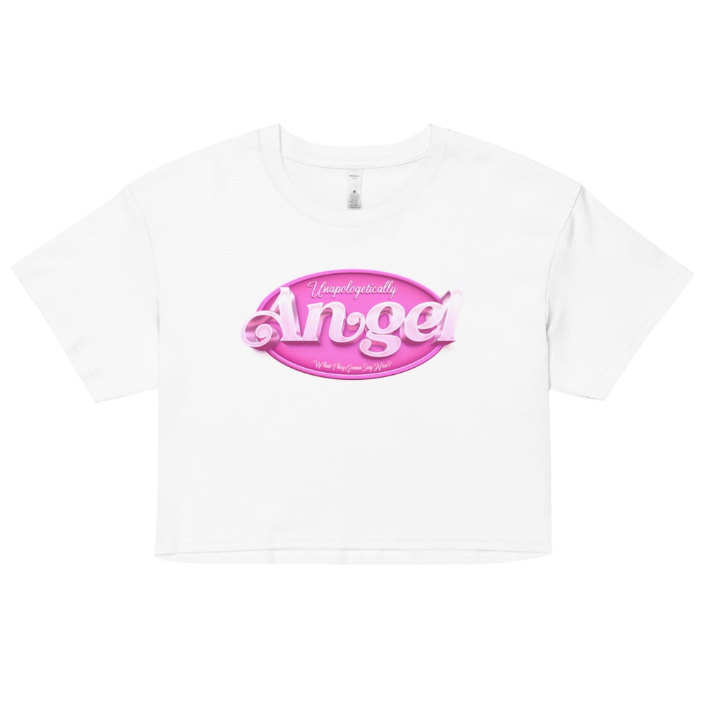 Angel Reese "Unapologetically Angel" Crop Top (S) - Walmart.com