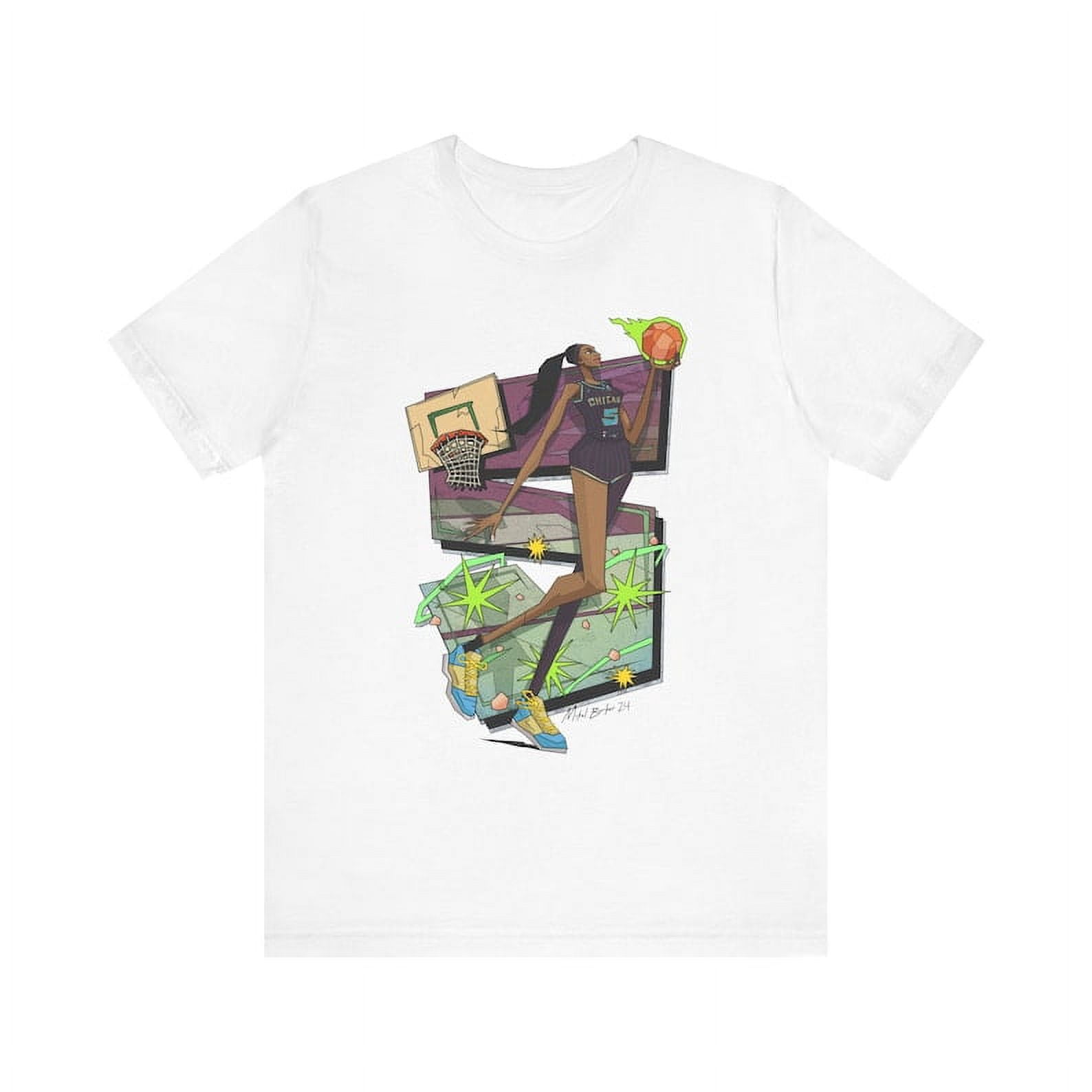 Angel Reese - WNBA Sky - Tee - -Geometric - Walmart.com