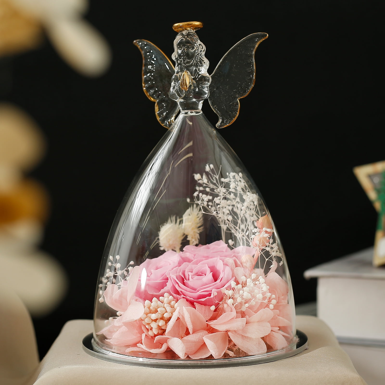 Angel Rose Gifts Presents Romantic Preserved Flower Rose Presents ...