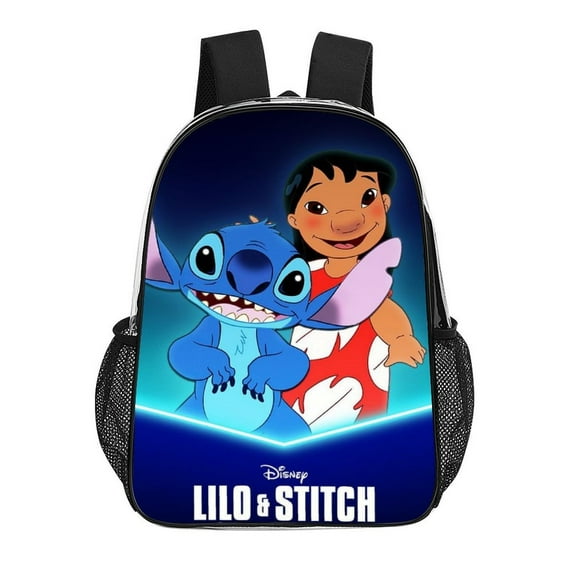 Angel & STITCH COLLECTION 17 Inch Clear PVC Backpack, Transparent ...